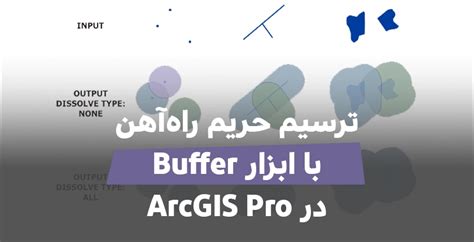 ابزار Buffer در نرم‌افزار Arcgis Pro گروه شهرسازی و معماری فیدار
