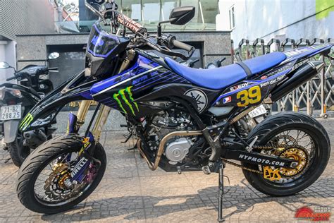 Tem Trùm Yamaha Wr155 Racing Monster Xanh Ah Decal