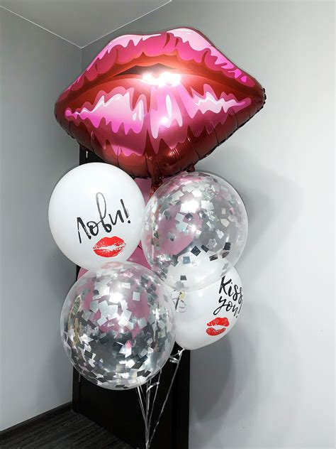 Воздушные Шары для девушки Воздушные шары Гелиевые шары Букет из воздушных шаров