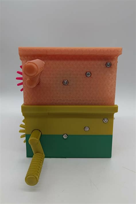 Stl File Stackable Storage Box With Levers And Gears 📦 ・3d Printable Model To Download・cults