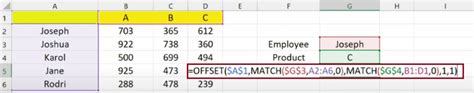 Excel Offset Function How To Use With Static And Dynamic Ranges