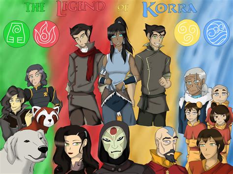 The Legend Of Korra By Featherwolf Pluma On Deviantart