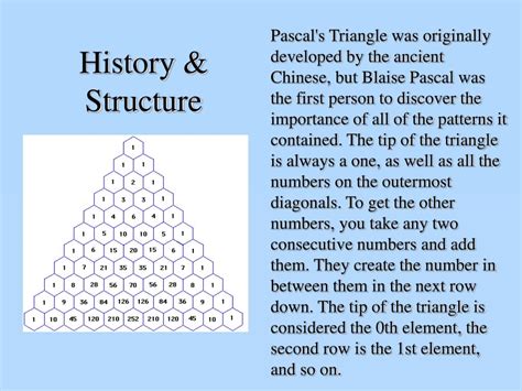 PPT Pascals Triangle PowerPoint Presentation Free Download ID 7075258