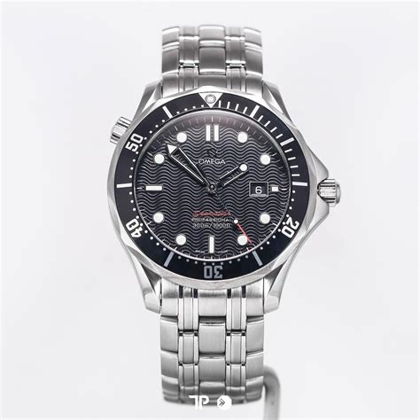 Omega Seamaster Diver 300m Black Dial 41mm Pusat Jam Tangan Mewah