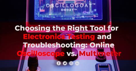 Online Oscilloscope Vs Multimeter Testing And Troubleshooting