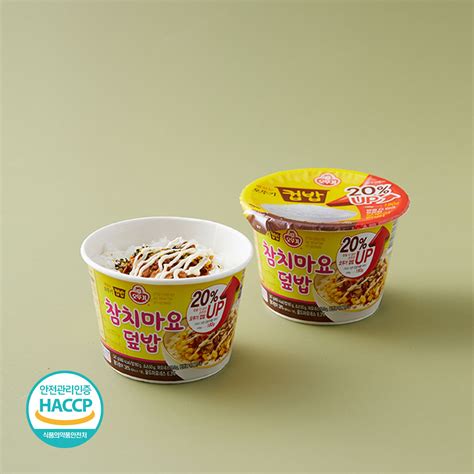 오뚜기 컵밥 참치마요덮밥 증량 247g 배민스토어