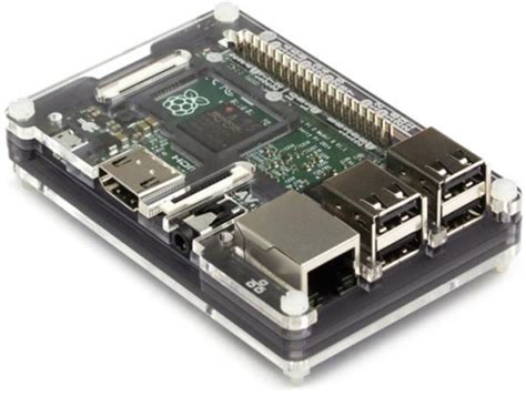 pibow ninja coupe raspberry pi case model b and 2 raspberry per
