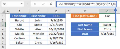 VLOOKUP Contains Partial Match Excel Google Sheets Automate Excel