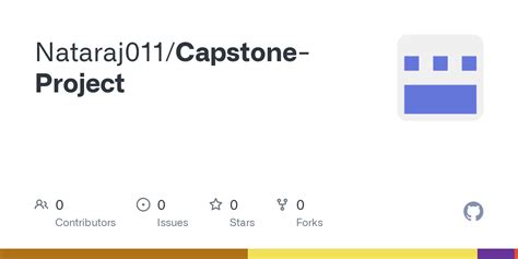 Github Nataraj Capstone Project