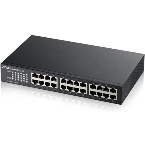 Zyxel Switch 24 Port Gigabit Ethernet Unmanaged Redlinesys