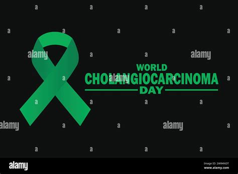 World Cholangiocarcinoma Day Vector Template Design Illustration