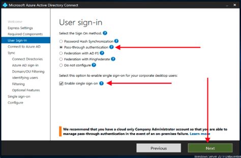 pass through authentication how to synchronize your on premise ad with