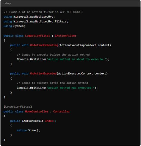 Mastering In ASP NET Core 6 Filters Guide With Examples