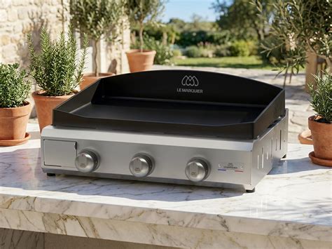 Plancha Gaz Amalia Pro 360 Inox Le Marquier Jardidecofr