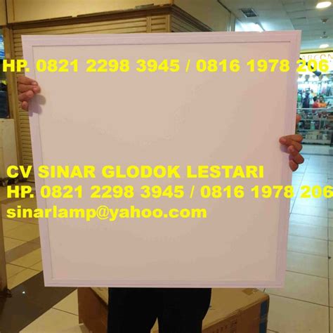 Lampu Led Flat Panel Ukuran 60cm X 60cm