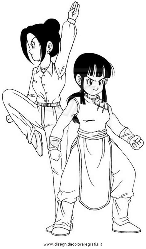 Goku And Chichi Coloring Pages