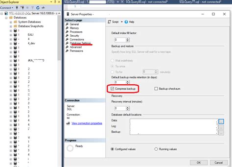 Sql Server 2019 Is Sql Bak File Compressed Without Explicitly