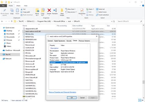 react native win32 dll should have proper version · issue 3183
