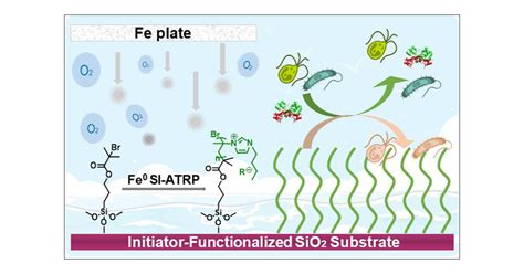 Grafting Of Polyionic Liquid Brushes Through Fe0 Mediated Surface Initiated Atom Transfer
