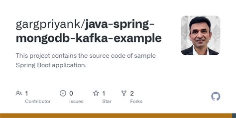 Github Gargpriyank Java Spring Mongodb Kafka Example This Project Contains The Source Code Of