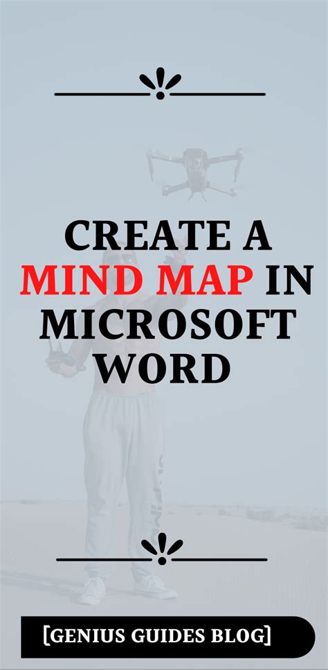 Create A Mind Map In Microsoft Word Mind Maping Create Mind Map