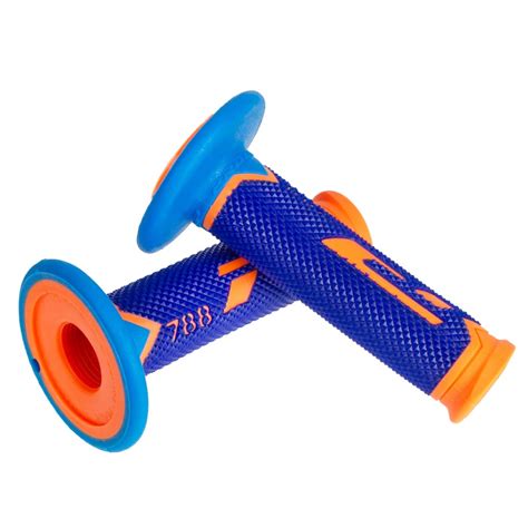 Progrip Grips 788 Fluo Orange Blue Maciag Offroad