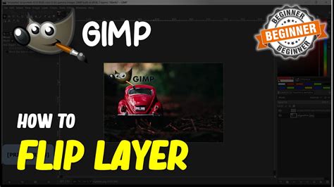 Gimp How To Flip Layer Youtube