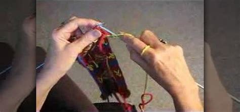 How To Knit A 2 Color Checkerboard Pattern Stitch Checkerboard