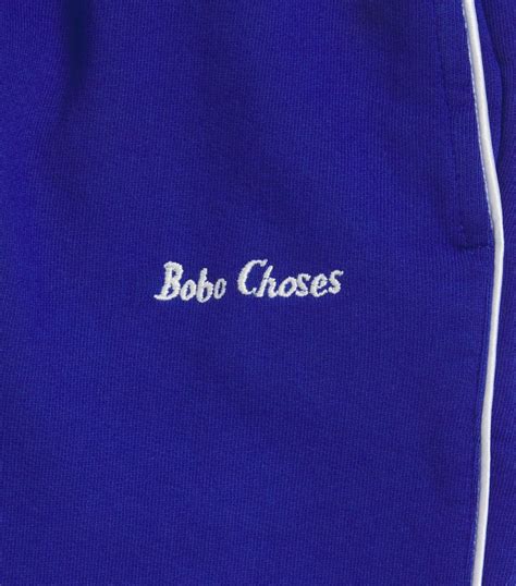 Bobo Choses Navy Cotton Logo Sweatpants 8 9 Years Harrods Ca