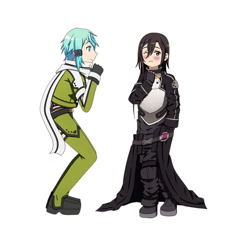 Cm N13 Sinon X Kirito Sword Art Online By Hanawa Ss On Deviantart