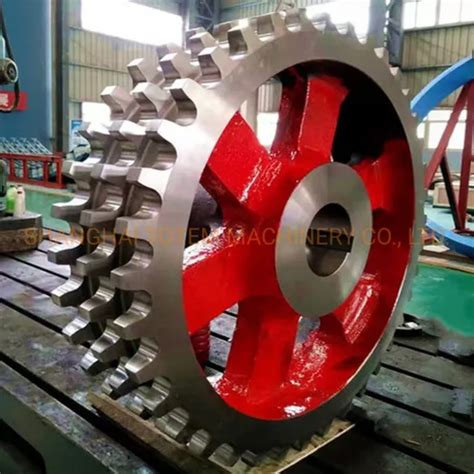 Heavy Duty Large Module Chain Wheel Sprocket Chain Sprocket For Coal