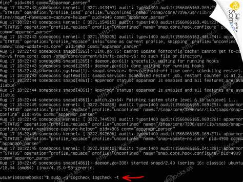 Recibir Informes Sobre Sucesos De Ubuntu Server 1804 Lts Con Logcheck