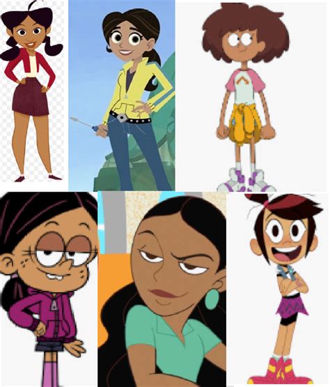 These Cartoon Girls Looks Alike By Candaceflynnfp8 On Deviantart