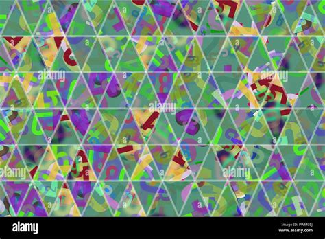 Conceptual Background Triangle Strip For Design Catalog Or Texture
