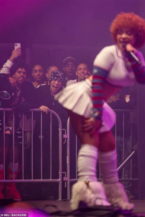 Billie Eilish Is Just Like Any Other Fan As She Cheers Ice Spice On At