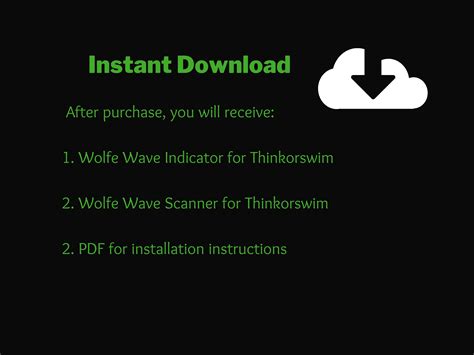 Wolfe Wave Indicator And Scanner For Thinkorswim Etsy