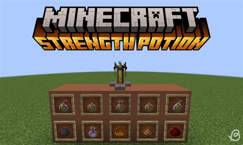 How To Make Potion Of Strength In Minecraft Beebom