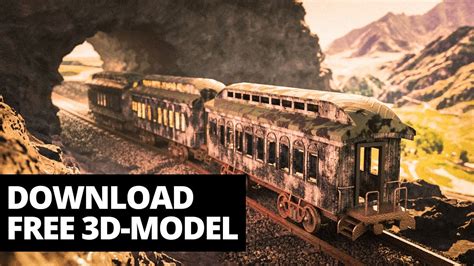 Modeling Train Wagon In Blender Youtube