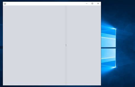 User Interface Java Jspitpane Anchor Right Stack Overflow