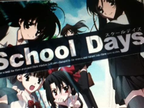 Finished School Days Anime Amino