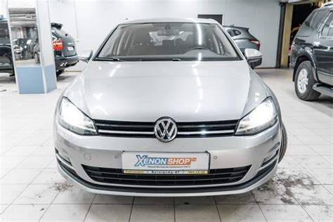 Замена ламп ближнего света Фольксваген Гольф 7 (Volkswagen Golf 7 ...