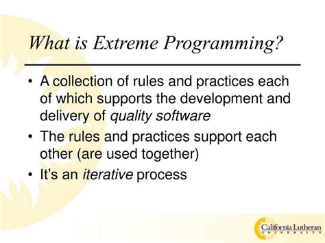 Ppt Agile Methods Extreme Programming Powerpoint Presentation Free
