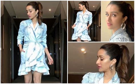 Fashion Culprit Of The Day Shraddha Kapoor Dispose This Denim Frock
