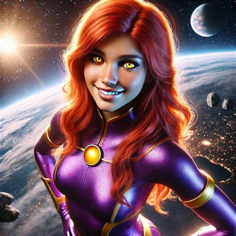 Starfire By Cousture On Deviantart