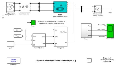 Thyristor Controlled Series Capacitor Circuit Diagram Pdf