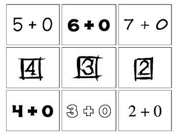 Addition Match Up By Life Skills With Miss C Teachers Pay Teachers