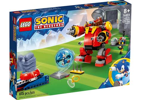 Lego Sonic The Hedgehog Sonic Vs Dr Eggmans Death Egg Robot Set