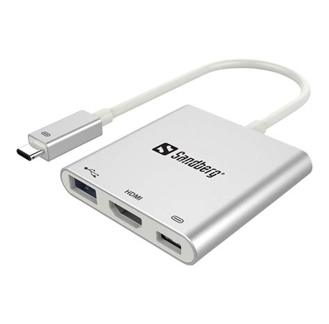 Sandberg USB C Mini Dock HDMI USB Billig