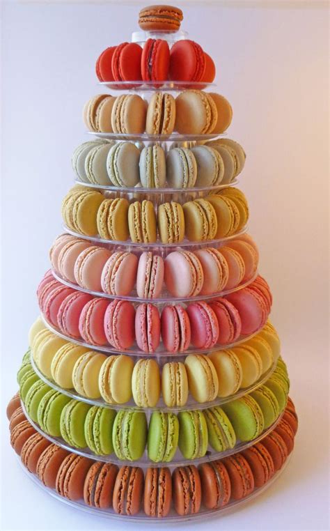 Macaron Tower Macaron Tower Macarons French Macarons