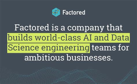 Machinelearning Ai Datascience Factored